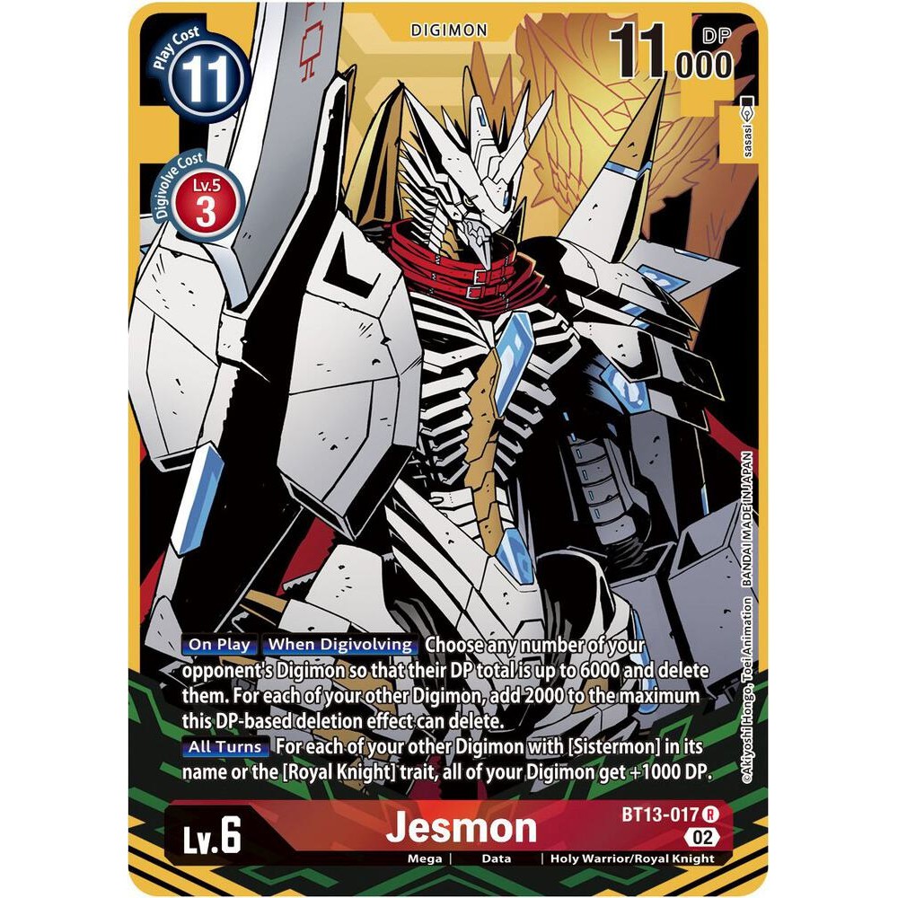 Jesmon (Alternate Art) - Versus Royal Knights (BT13)